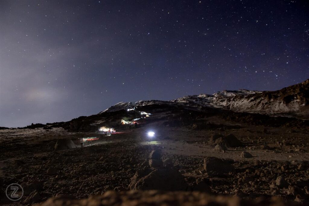 Climbing Kilimanjaro western approach route